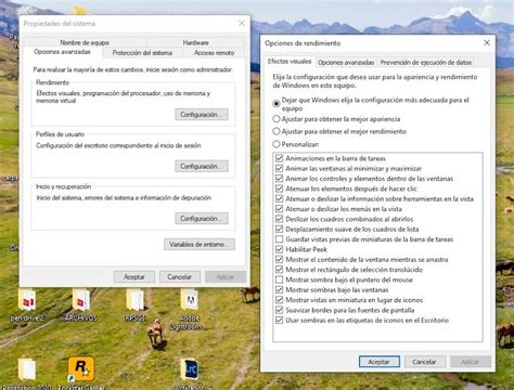 Cómo desactivar las animaciones en Windows 10 para acelerar el PC
