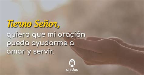 Oración para amar y servir a Dios