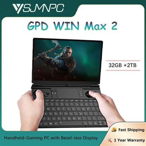YSJMNPC Laptop GPD WIN Max 2 PC 10 1 Inch UMPC 4G LTE AMD Ryzen 7