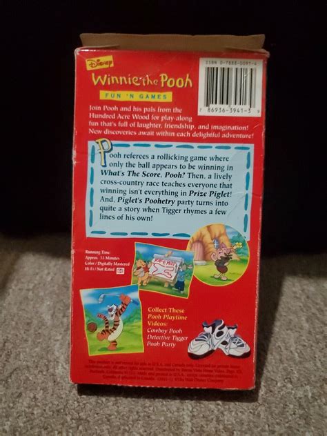 Disney Winnie The Pooh Fun N Games Playtime Grelly Usa