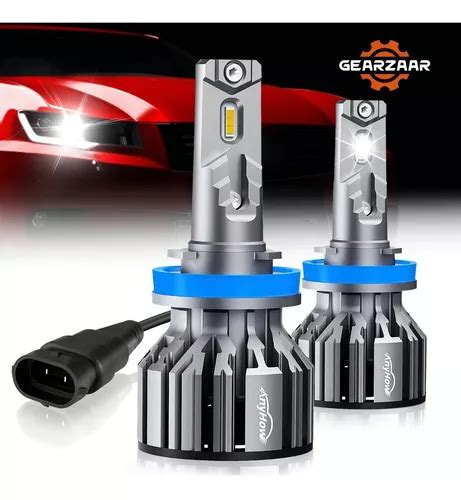 Kit De Faros Led H H De Lm D Luz Alta Baja Meses