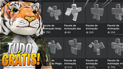 COMO TER TODOS os PACOTES TOTALMENTE de GRAÇA no ROBLOX YouTube