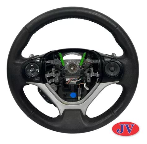 Volante Direção C Comandos Borboleta Honda Civic Lxr 2014