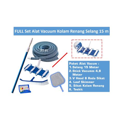 Jual Full Set Alat Vacuum Kolam Renang Alat Vacum Kolam Renang Alat