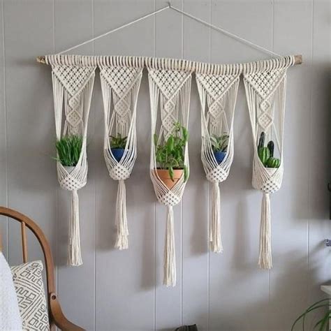 Suspension Macramé Achat Porte Plante