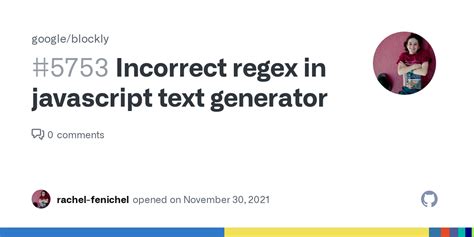 Incorrect Regex In Javascript Text Generator Issue 5753 Google