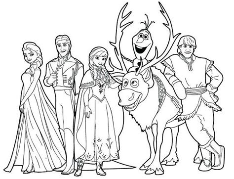 Dibujos De Frozen Para Colorear Colorear24