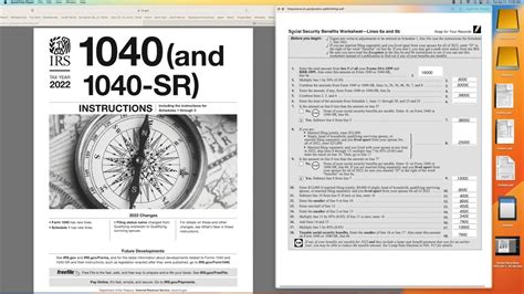 Fillable Social Security Benefits Worksheet Fill And Sign