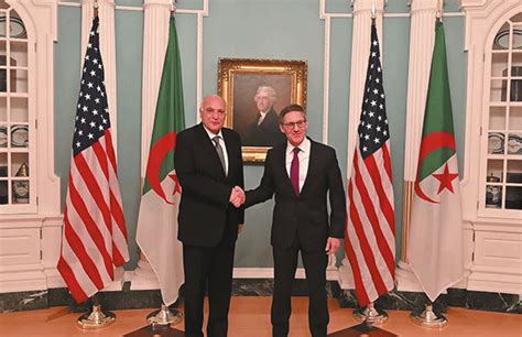 Attaf rencontre à Washington des responsables américains de haut niveau