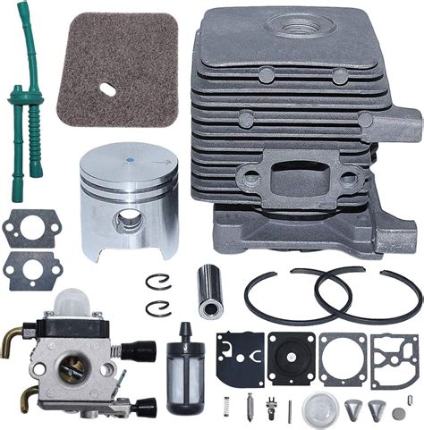 Amazon AUMEL 4140 020 1202 34mm Cylinder Piston Carburetor Air
