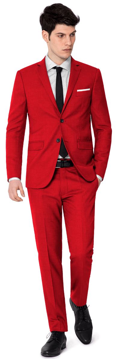 Costume Homme Rouge Configurateur 3D En Ligne Hockerty