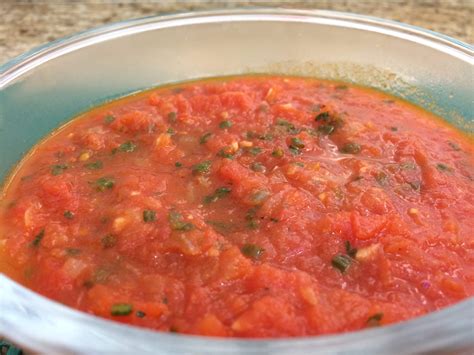 Receita De Molho De Tomate M Ozinha Na Cozinha