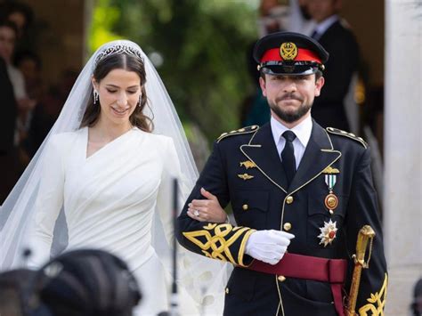 Las fotos de la impactante boda del príncipe Hussain de Jordania y