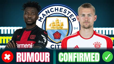 Man City Transfer News January Target Confirmed And Rumours 2024