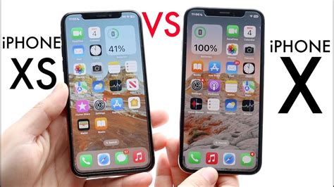 Iphone Xs Vs Iphone X In Comparison Review Youtube