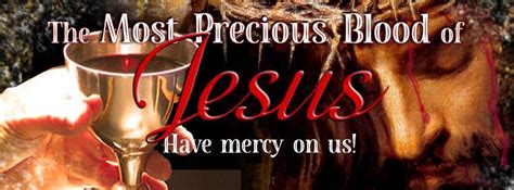 July Month Dedicated To The Most Precious Blood AirMaria
