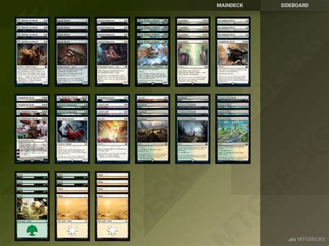 MTG Standard March Of The Machine Selesnya Midrange Top Decks MTG DECKS