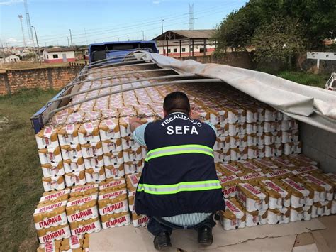 Sefa apreende quase 200 mil latas de cerveja em Marabá Agência Pará
