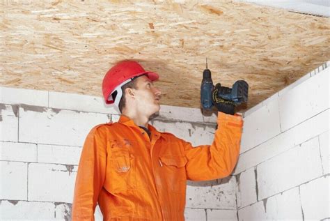 Dalle OSB Comment L Utiliser Pour Habiller Un Plafond