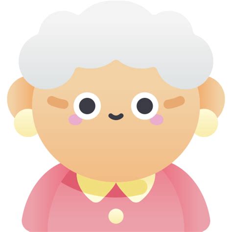Grandmother Free People Icons