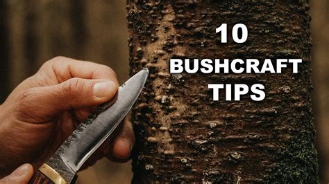 10 Survival Skills Bushcraft Tips 10 Tips In 10 Minutes Get All