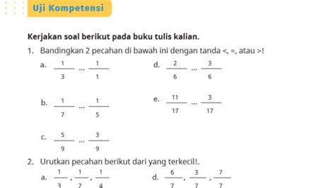 Kunci Jawaban Matematika Kelas Halaman Uji Kompetensi Kurikulum