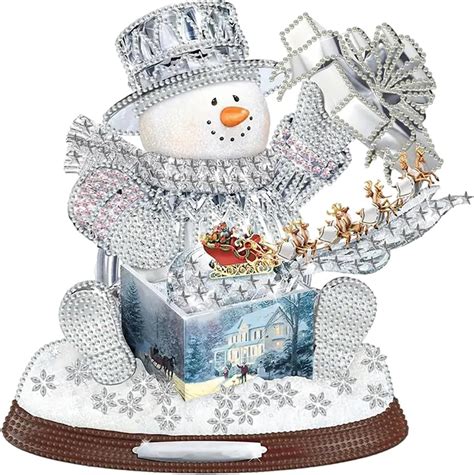 5D Christmas Diamond Painting Kits For Adults DIY Snowman Diamond Art