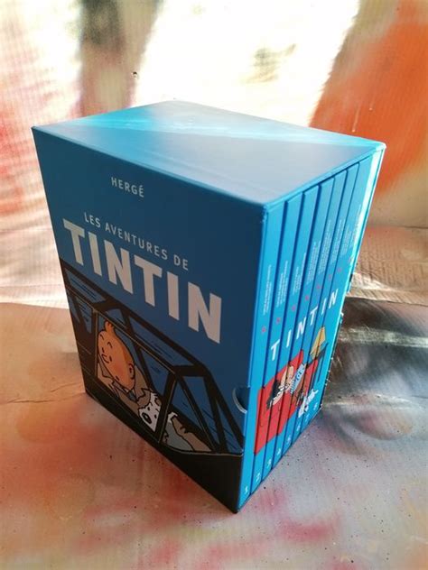 Tintin Coffret Intégrale en 8 volumes Les aventures de Catawiki