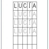Fichas Para Aprender A Escribir El Nombre Familia Y Cole Aprender A