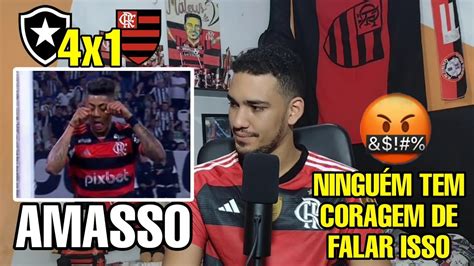 VERDADES DURAS SOBRE BOTAFOGO 4 X 1 FLAMENGO REAÇÕES FLAMENGUISTAS