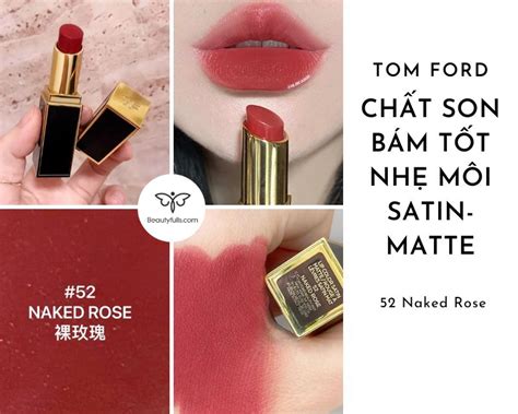 Son Tom Ford Naked Rose Satin Matte M U H Ng Kh Gi T T