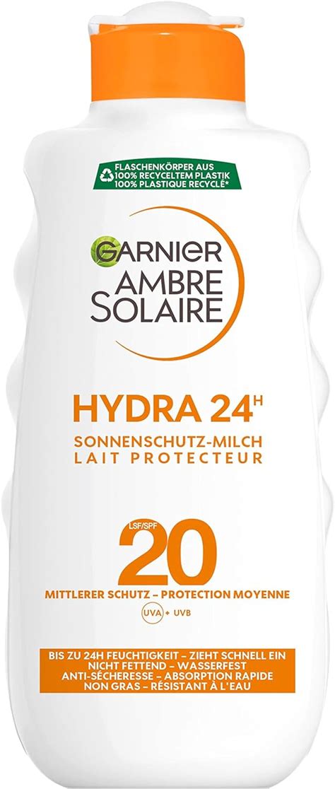 Garnier Sonnenschutz Milch Mit Lsf Schutz Vor Uva Uvb Strahlung