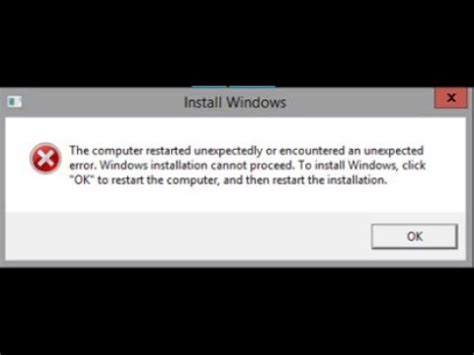 Fix The Computer Restarted Unexpectedly Or Encountered When Windows