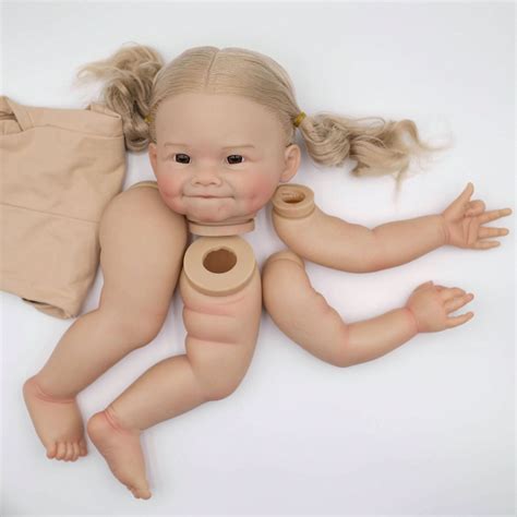 Kit De Boneca Reborn Npk Polegadas Raya Realista Inacabada Kit De