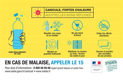 Prévention contre la canicule Casa Cumuna di Ghisonaccia Mairie de