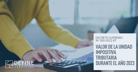 MEF Fija En S 4950 El Valor De La UIT Unidad Impositiva Tributaria