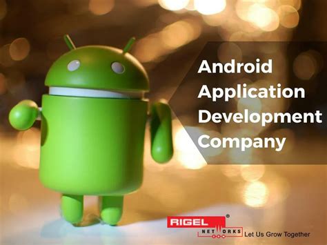 PPT Android Application Development Company PowerPoint Presentation