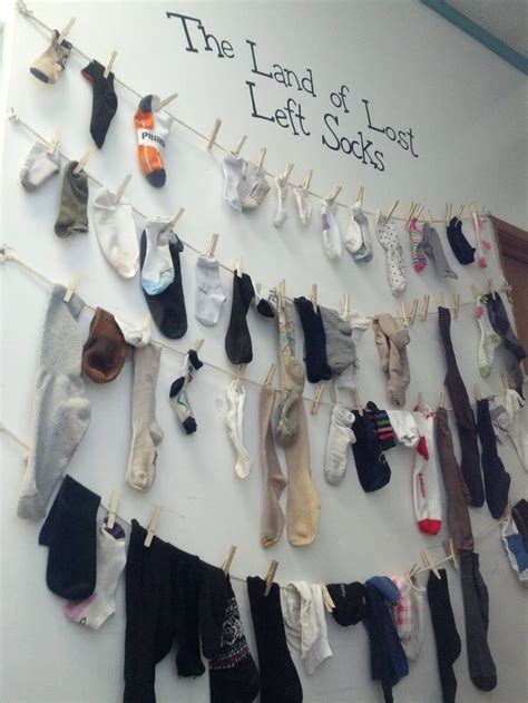 The Land Of Lost Socks Lost Socks Household Organization Laundromat