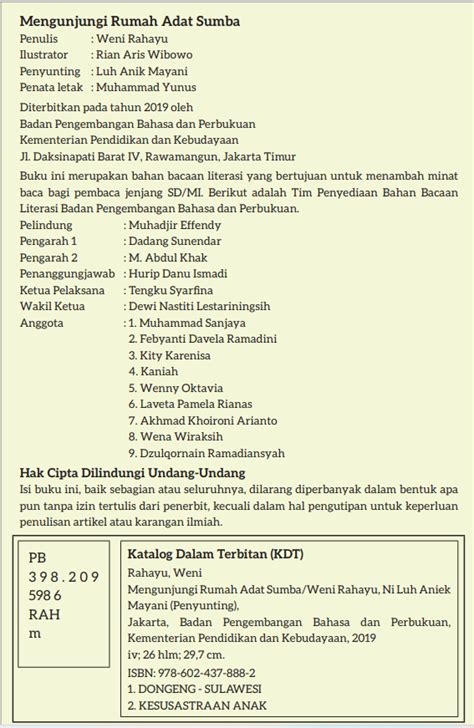 Mengenal Bagian Bagian Buku Berikut Id
