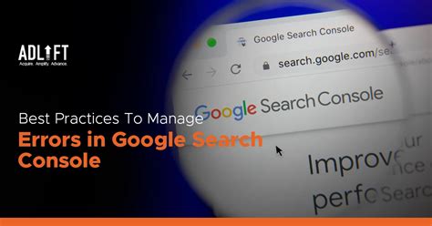 Google Search Console Errors Best Practices For Management