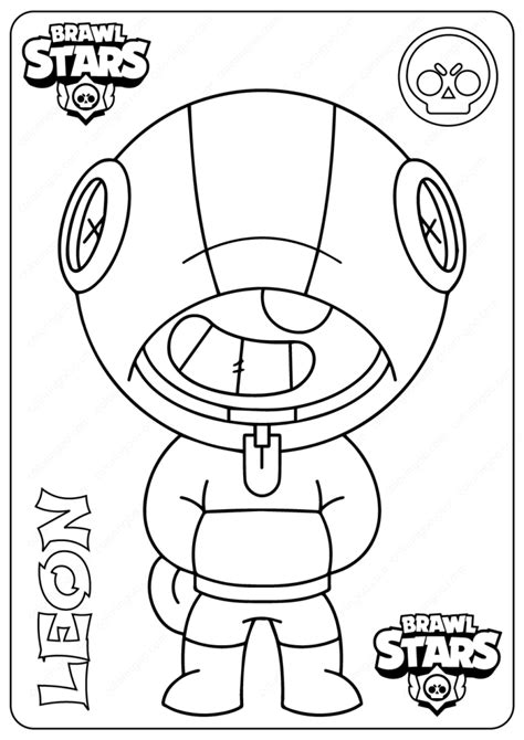 Coloriage Brawl Stars Combattant El Primo Imprimer Images And Photos