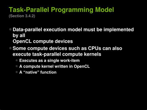 ppt opencl overview powerpoint presentation free download id 5395443