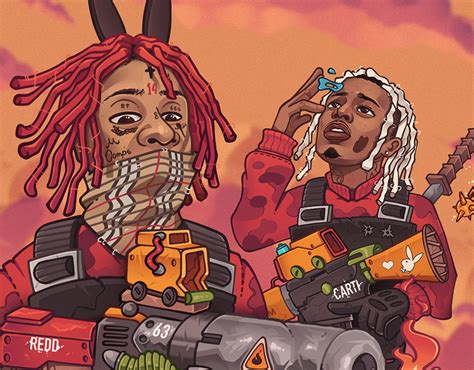 Miss The Rage Trippie Redd X Playboi Carti Behance