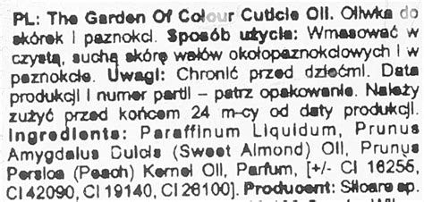 Silcare The Garden Of Colour Strawberry Crimson Oliwka Do Paznokci I
