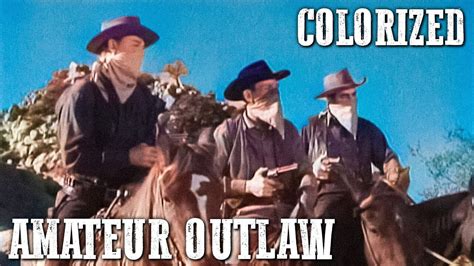 Annie Oakley Amateur Outlaw EP74 COLORIZED Classic Western
