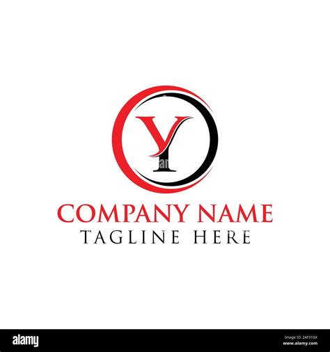 Initial Letter Y Logo With Creative Modern Business Typography Vector