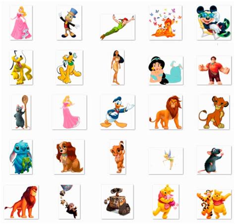 Personajes Disney De Ayer Y De Hoy En Png Saltaalavista Blog