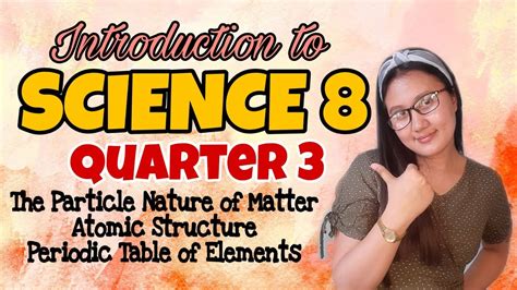Lesson Topics In Science 8 Quarter 3 YouTube