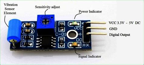 Arduino Lesson Vibration Sensor Module Osoyoo