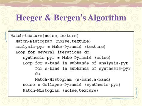 ppt pyramid based texture analysis synthesis powerpoint presentation id 5686964